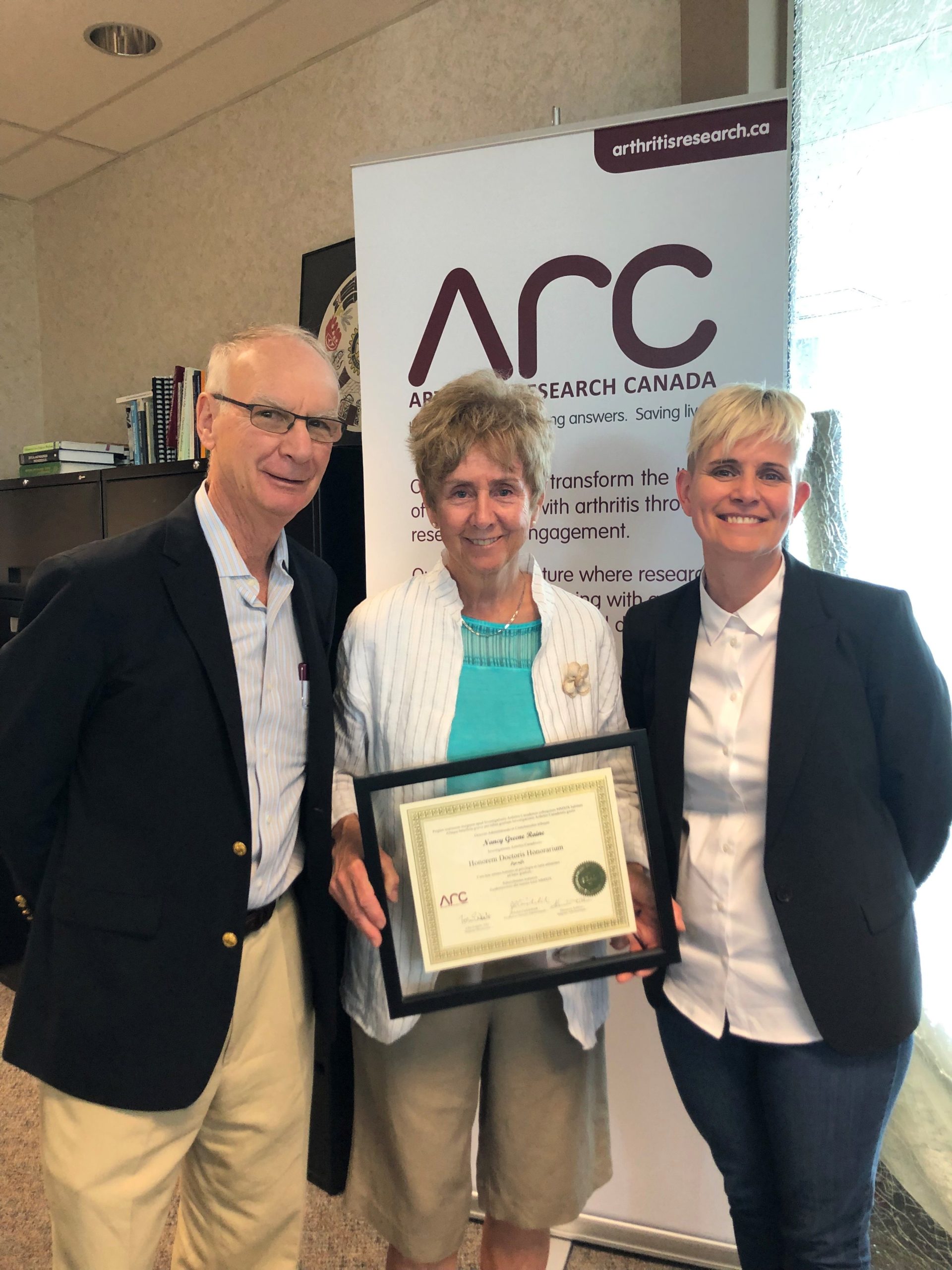 Arthritis Research Canada graced by talk of Olympic proportions ...